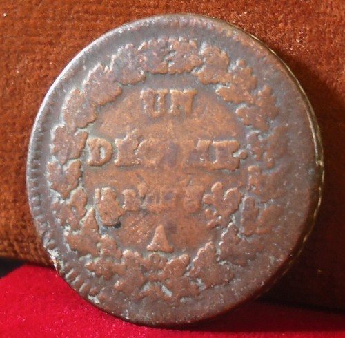 Mint Corner Coin France One Decimated An 5 (?) A | eBay Australia