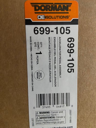 Dorman 699-105 Accelerator Pedal Compatible with Select Models | eBay
