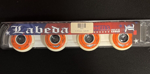 LABEDA Roller Hockey Wheels Gripper Soft White Wheel 4 Pack New | eBay