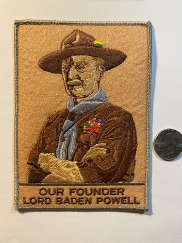 Vintage Scouts Canada Badge Patch "Our Founder Lord Baden Powell" | eBay