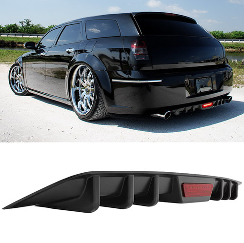 Car Rear Bumper Diffuser Lip Spoiler Splitter Body For Dodge Magnum R/T ...