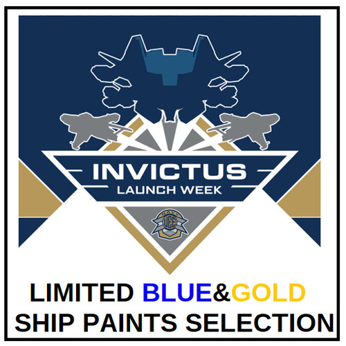 STAR CITIZEN PAINTS - INVICTUS BLUE & GOLD - LIMITED PAINT / SKIN ...