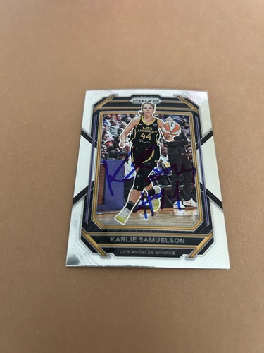 Karlie Samuelson Signed Autographed 2023 WNBA Panini Prizm #66 Rookie ...