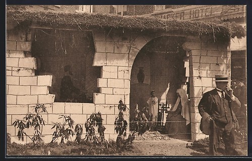 CPA Hasselt, Décorations à l´occasion des fêtes septennales de N. Dame ...