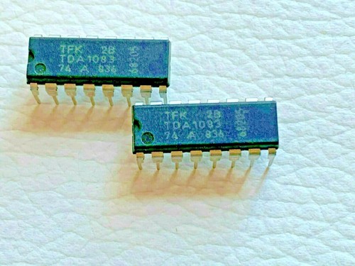 TDA1083 TFK 16P DIP IC One Chip AM/FM Radio with Audio Power Amplifier ...