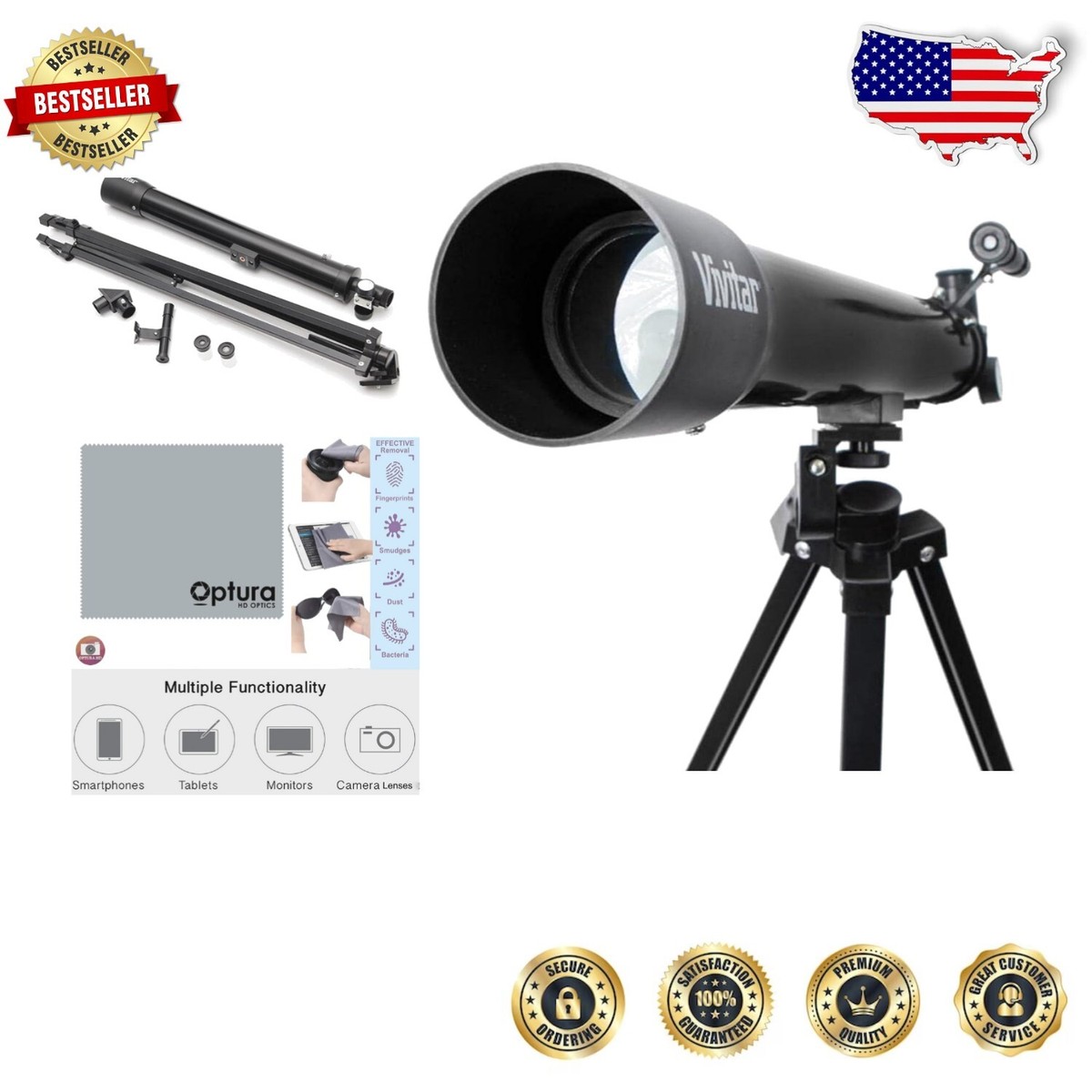 Telescopio Refractor De 150 Mm