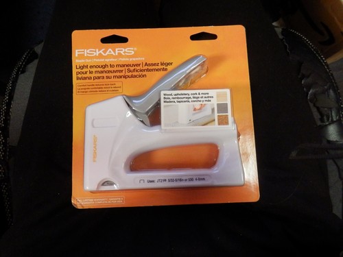 Fiskars Built to DIY Precision Staple Gun Staples 1,000/Pkg-5/16" NEW ...