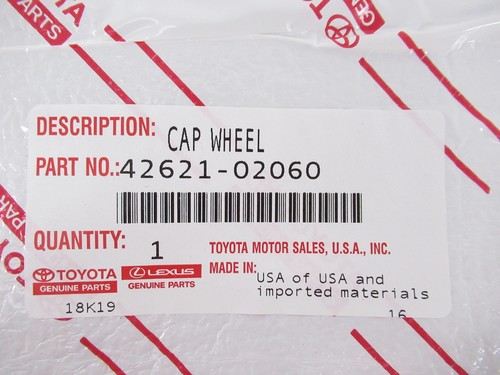 Genuine OEM Toyota 42621-02060 15 Inch Wheel Cover Hubcap 2009-2010 ...