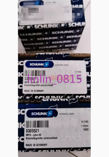 1Pcs New SCHUNK cylinder MPG-plus 40 0305521 | eBay