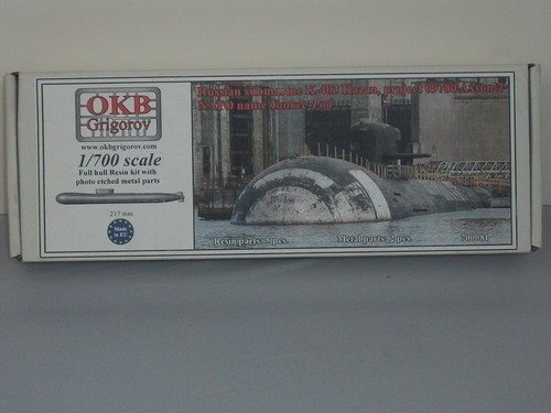 OKB Grigorov 1/700 Russian Sub K-403 Kazan, Project 09780 Axson-2 ...