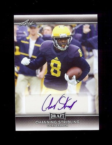 CHANNING STRIBLING 2017 Leaf Memphis Express / Michigan Wolverines ...