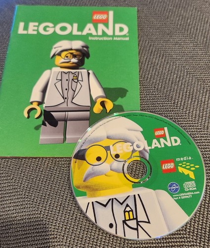 LEGOLAND 2000 CD-ROM PC DISC Software Lego Media with Instructions ...
