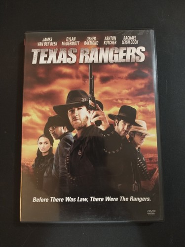 Texas Rangers DVD James Van Der Beek Rachel Leigh Cook Ashton Kutcher ...