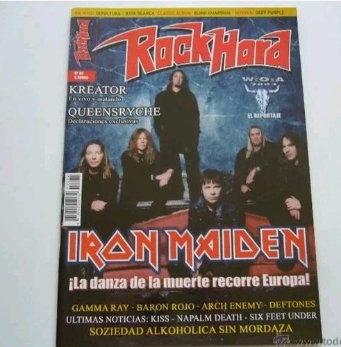 Iron Maiden 2002 Vintage Magazine . | eBay