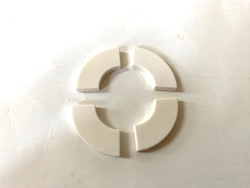 LEGO Parts: Curved Quarter-Round 2x2 Tile, Part# 27925, White - 4 Pcs ...