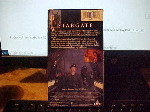 Stargate VHS 1995 Kurt Russell James Spader G2 12236022237 | eBay