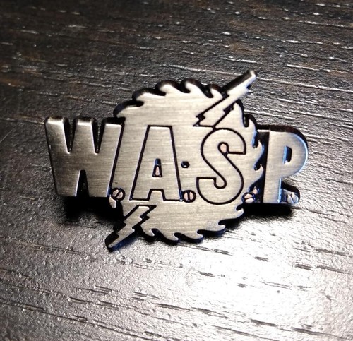 PIN - W.A.S.P. - metal Hat badge heavy rock band WASP Blackie Lawless ...