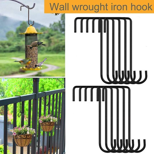 16Pcs Fence Hooks Heavy Duty Over Door Hooks Stainless Steel Plant ...