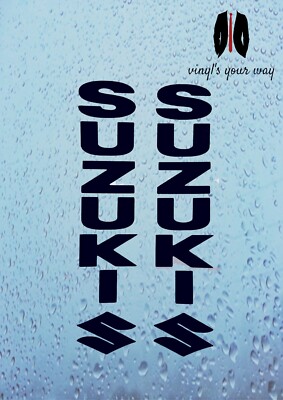 Fork Decals in Motorcycle Decals & Stickers for sale | eBay