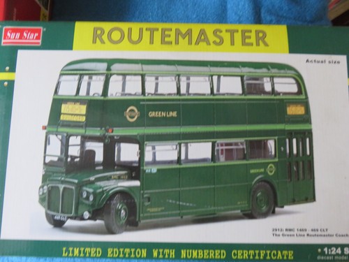 Sun Star 1:24 #2904 Routemaster Bus RMC1453 "The original Green Line ...