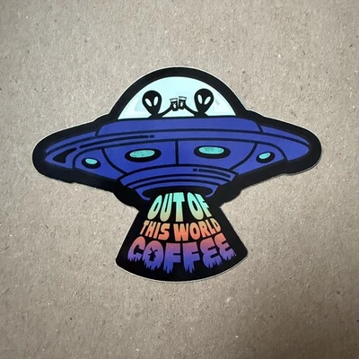 Dutch Bros March 2025 Sticker Drop Alien UFO Out Of This