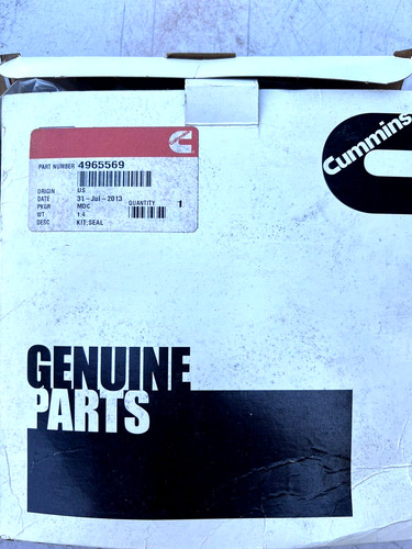 Cummins - 4965569 - Cummins ISX REAR MAIN SEAL KIT | eBay