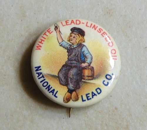 National Lead Company advertising pin button | eBay