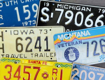 Vintage License Plates for sale | eBay