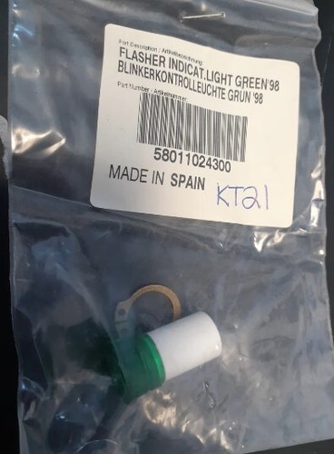 OEM KTM 58011024300 Flasher Indicator Light Green SX EXC EXCF Duke II ...