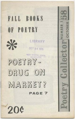W DeLANEY, Lawrence Ferlinghetti / Poetry Collector Number 1 1st ...