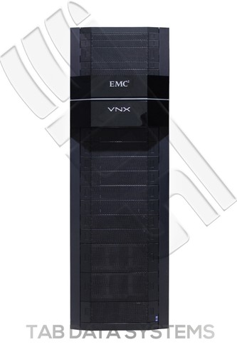 EMC VNX5400 Unified System w/ 5x 300GB 15K HDD, 10x 200GB SSD, 120x 3TB ...