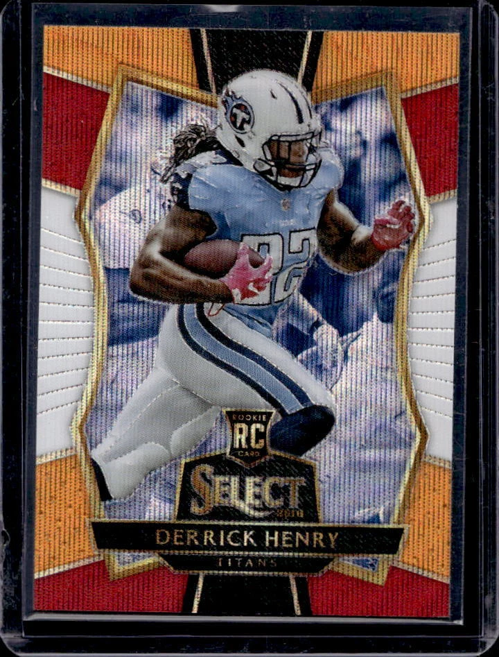Derrick Henry 2016 Select #167 Premier Level Tri-Color Price Guide ...