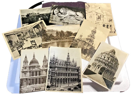 Vintage 30's Lot of 9 European post cards | eBay