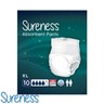 40 Sureness Absorbent Pants Incontinence for Men/Women Medium or Large ...