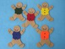 FELT BOARD/FLANNEL STORY RHYME TEACHER RESOURCE - THE GINGERBREAD MAN ...