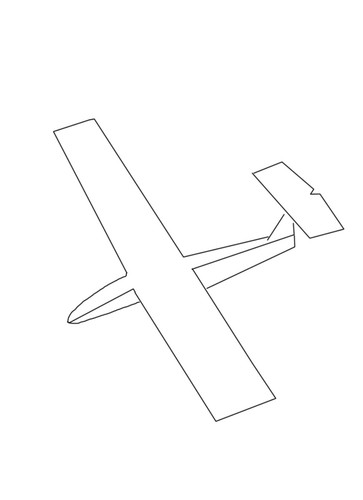 Sigma Glider 45" WS RC Airplane Laser Cut Balsa Ply Short Kit W/ Plans ...