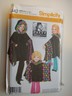 Patty Reed Simplicity 0563 Sewing Pattern Women Girls Fleece Poncho ...
