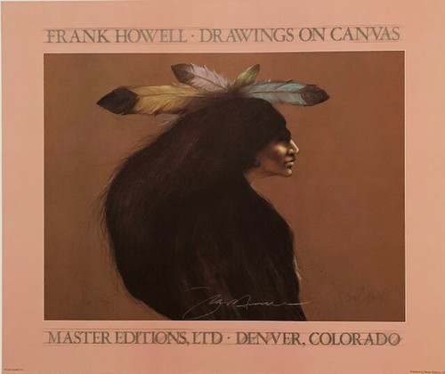 FRANK HOWELL Poster "The Dancer" HAND SIGNED | eBay