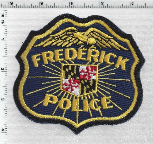 Frederick Police (Maryland) 3rd Issue Shoulder Patch | eBay