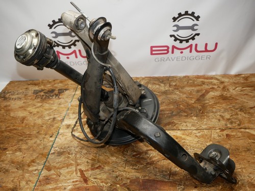Left Rear Suspension Axle Upper Lower Control Arm Spindle BMW E46 ...