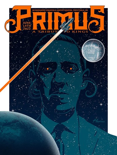 Primus Poster 6/14/2022 Troutdale OR Signed & Numbered #/50 | eBay