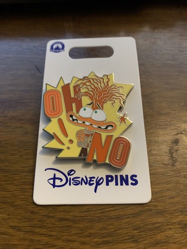 Disney Inside Out Anxiety Oh No Pin 2025 Pin New OE | eBay