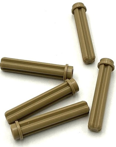 Lego 5 New Dark Tan Technic Axles 3L with Stud Parts | eBay