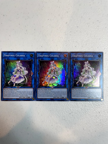 yugioh traptrix cularia super rare 3x mp22-en087 playset MP22 | eBay
