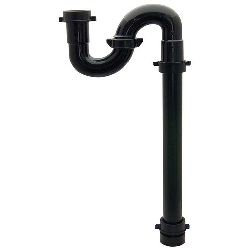 Factory PPG 52673W for PlumbMaster 1-1/2 Plastic S-Trap With Slip Joint ...