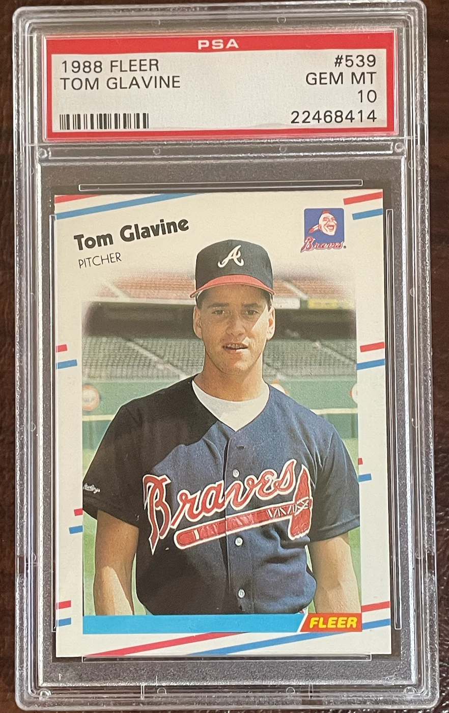 Tom Glavine 1988 Fleer #539 Base PSA 10 Price Guide - Sports Card Investor