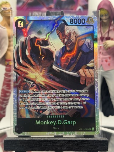 One Piece CG 4 Monkey D Garp OP11-095 A Fist of Divine Speed Super Rare! | eBay
