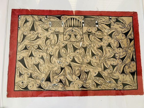 Handmade Cloth Based Painting (Pattachitra) Themed On ‘Fish Wedding’,22 ...