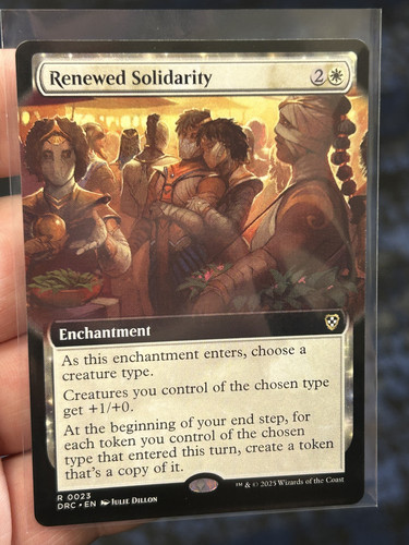 Aetherdrift MTG Renewed Solidarity non foil 0023 | eBay