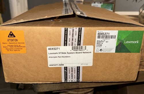 Lexmark 40X5271 System Board für X736de X738de X738dte XS736dte neu | eBay
